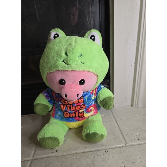 Peek-A-Boo | Toys | Disguisimals Ribbit The Frog Pig Plush Peekabootoys ...